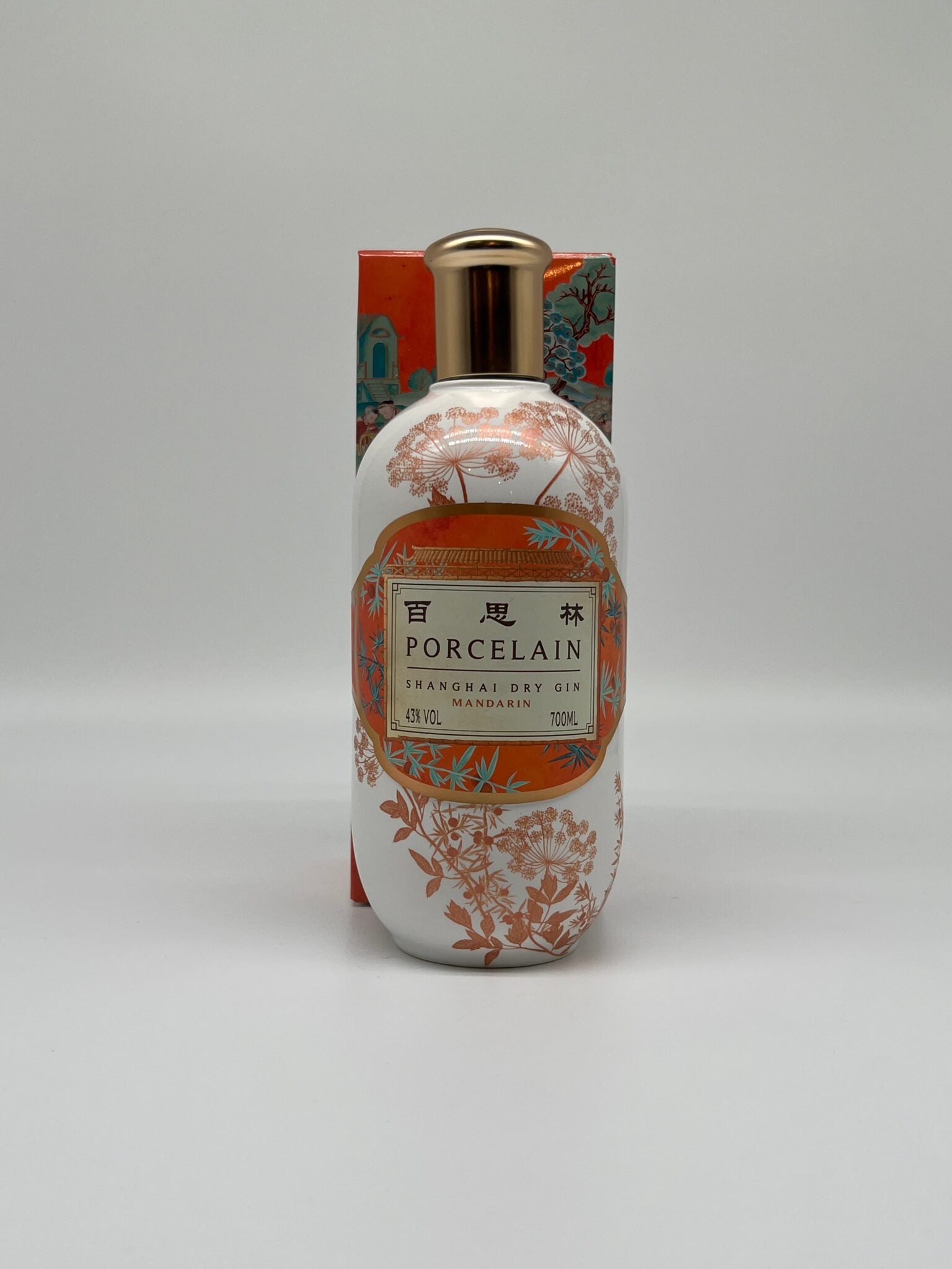 Porcelain mandarin dry gin – Wineswan